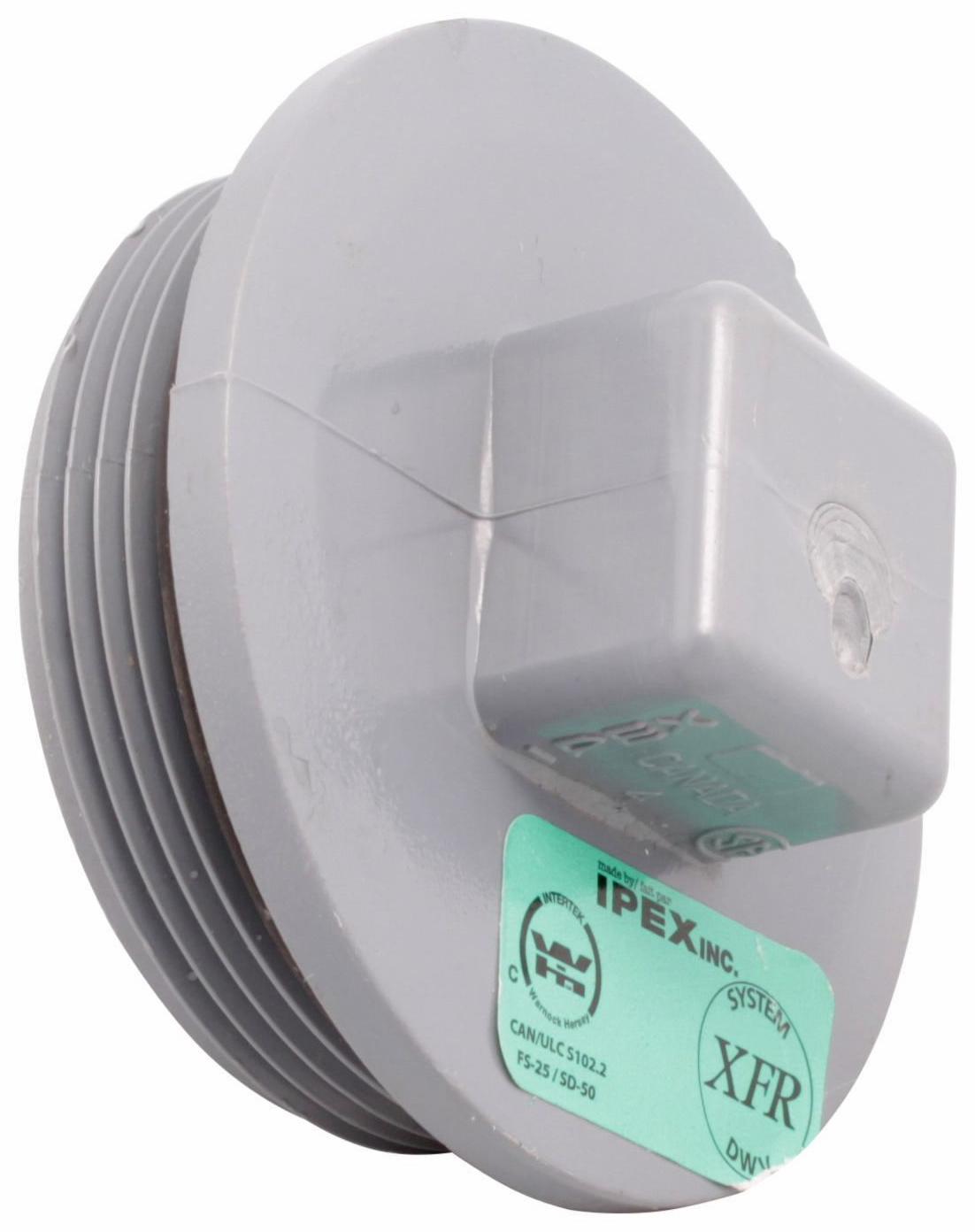 Ipex 2" PVC DWV PLUG C/O MPT SYSTEM XFR 526402 | Shop Online Andrew ...