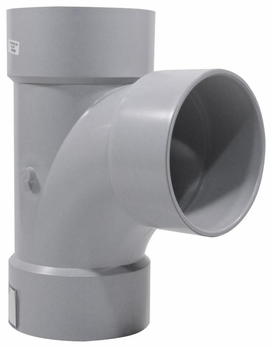 Ipex 6" PVC DWV SAN TEE HxHxH SYSTEM 15 026377 | Shop Online Andrew ...
