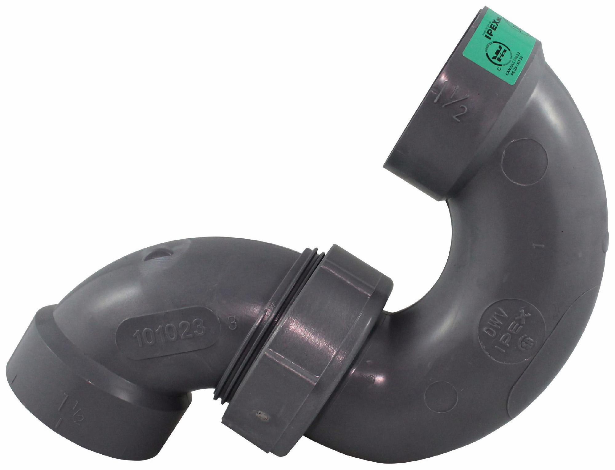 Ipex 1 1/2" PVC DWV P TRAP UNION HxH SYSTEM XFR 526443 | Shop Online ...