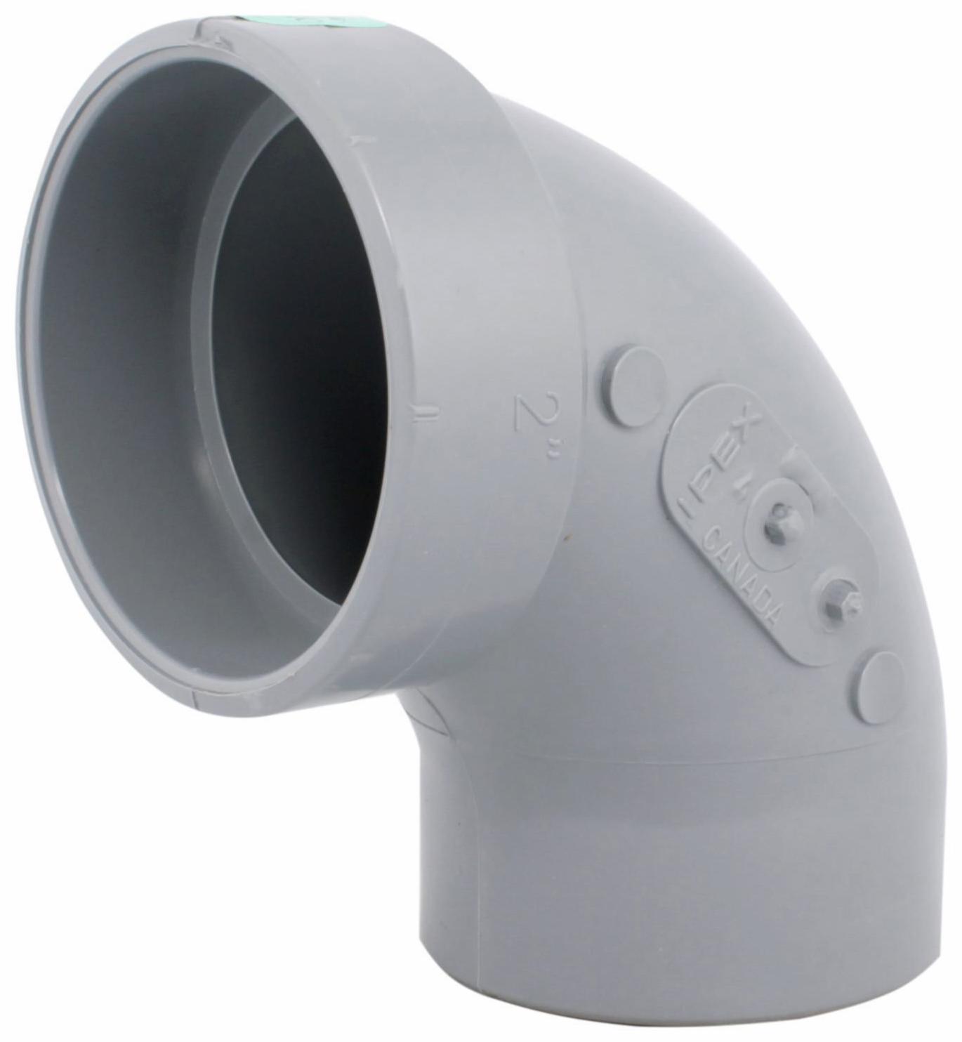 Ipex 2"x90D PVC DWV ELBOW SPxH SYSTEM XFR 526232 | Shop Online Andrew ...