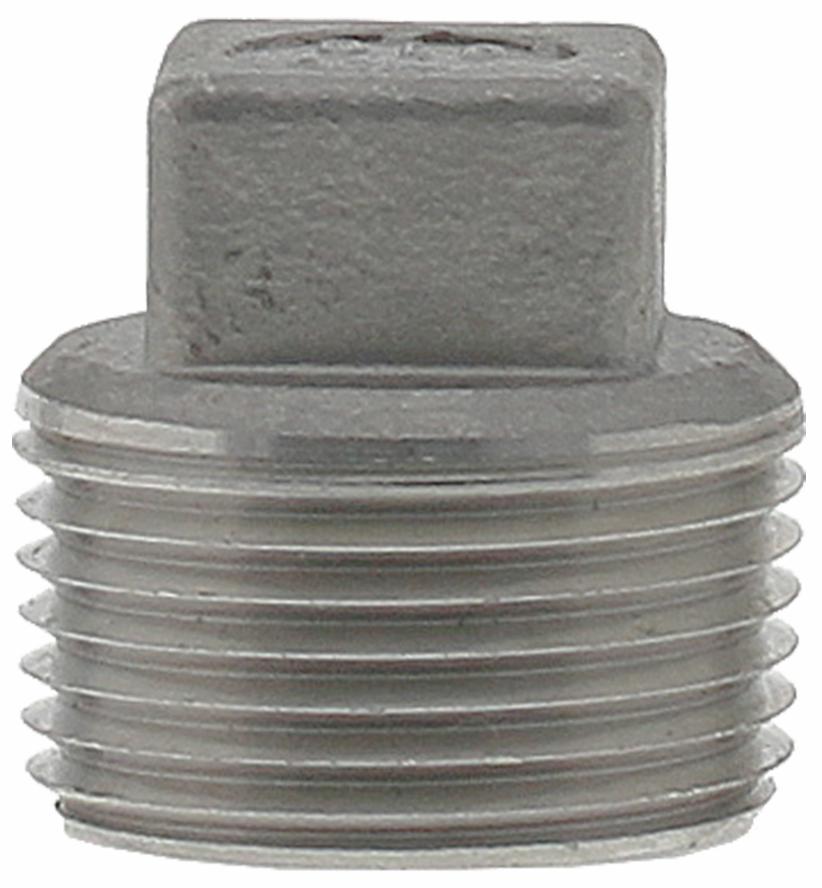 Boshart 3/4" 316 Stainless Steel Cored Plug ISO4144 SS316P-07 | Shop ...