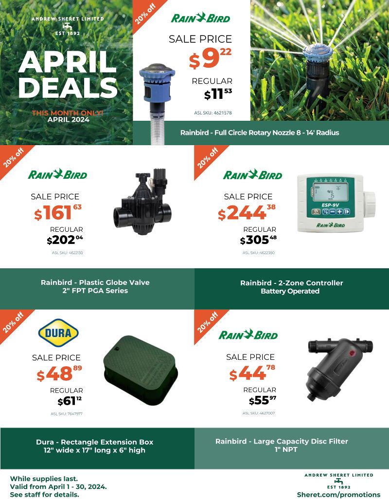 Promotions - Andrew Sheret Limited